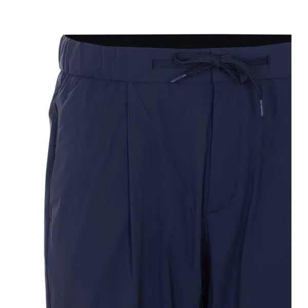 Herno Pleated Drawstring Waist Straight-leg Trousers