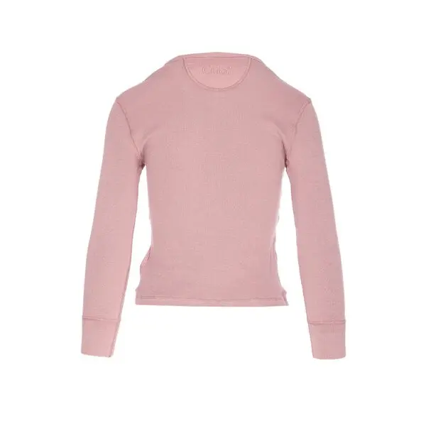 Chloé Long Sleeve Crew Neck Top