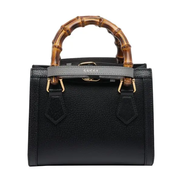 Gucci Small Diana Shopping Bag - Black