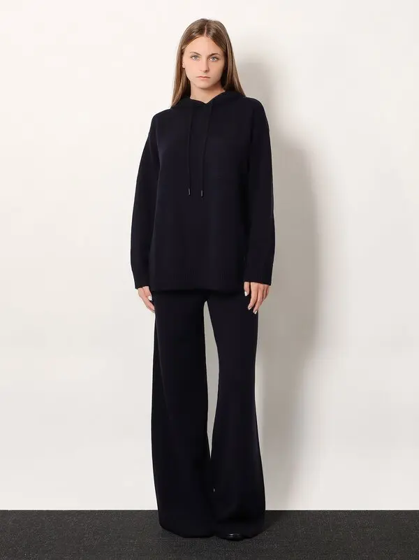 Max Mara Liana Cashmere And Wool Hooded Sweater - Multicolor