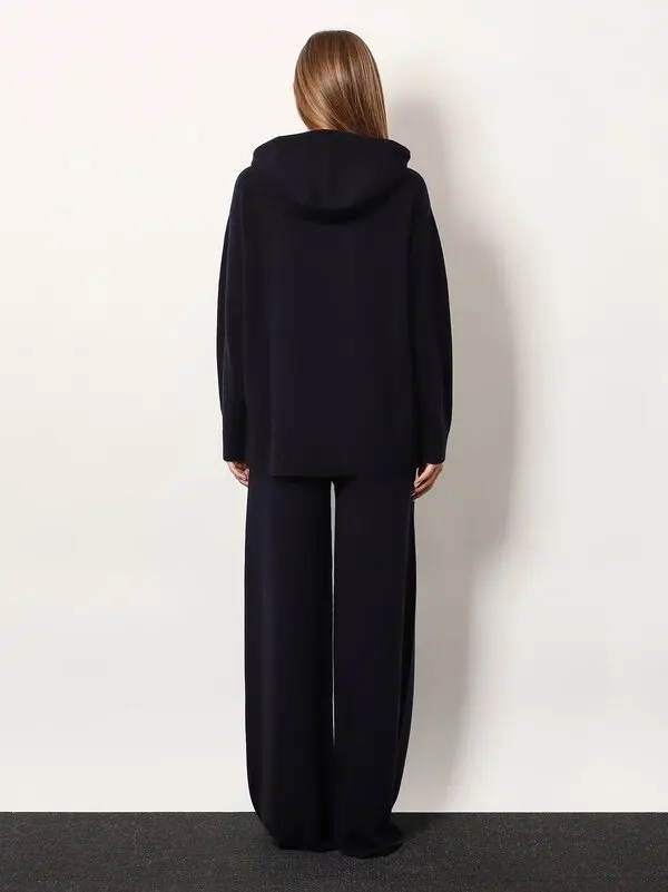 Max Mara Liana Cashmere And Wool Hooded Sweater - Multicolor
