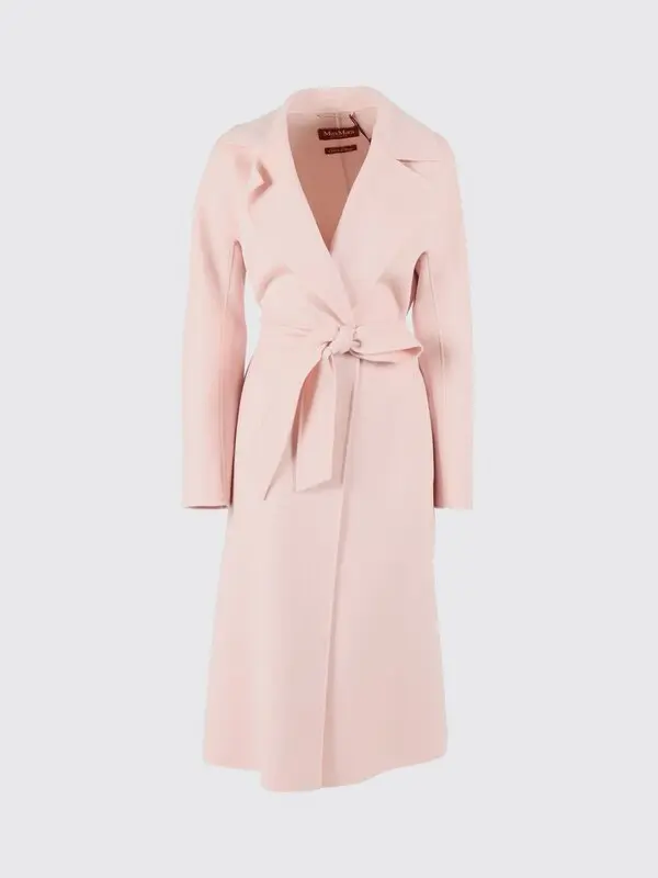 Max Mara Belted Coat - Pink