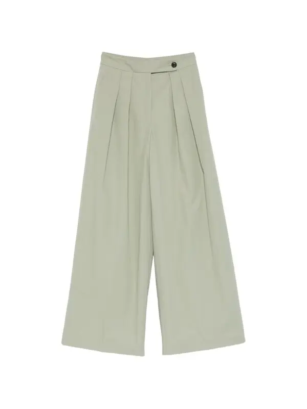 Dries Van Noten Wide Leg Trousers - Multicolor