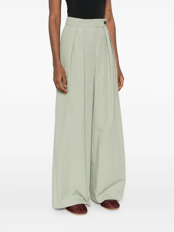 Dries Van Noten Wide Leg Trousers - Multicolor