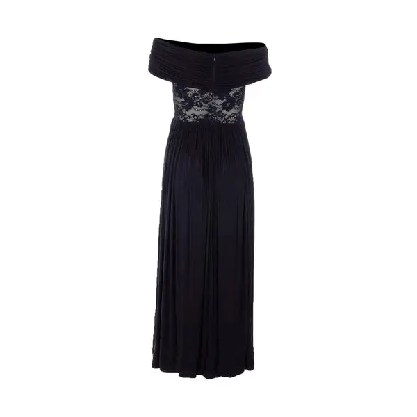 Zimmermann Rebellion Off-shoulder Pleated Dress - Black