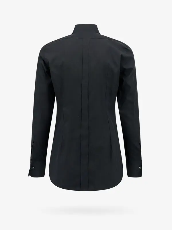 Dolce & Gabbana Gold Cotton Shirt - Multicolor