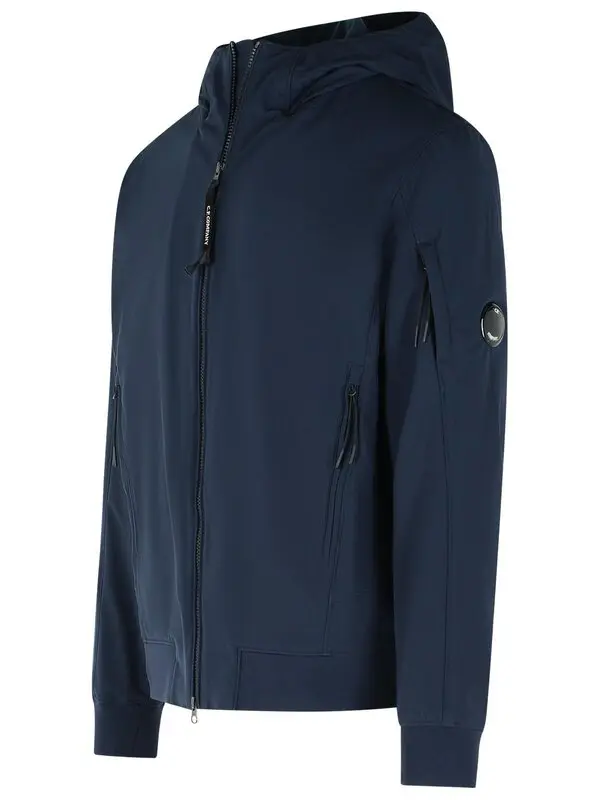 C.P. COMPANY Hooded Zip-up Jacket With Drawstring Hem