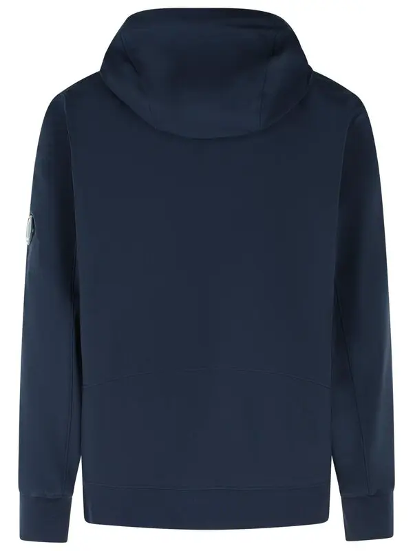 C.P. COMPANY Hooded Zip-up Jacket With Drawstring Hem