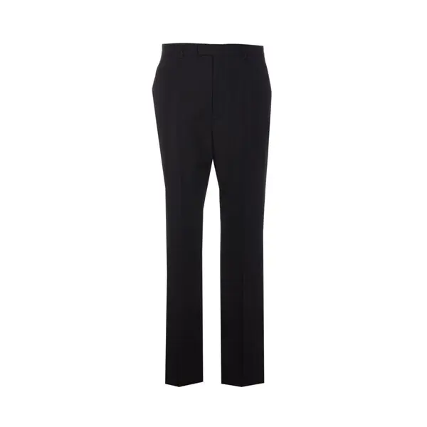 Valentino Garavani Vlogo Signature Wool Trousers - Black