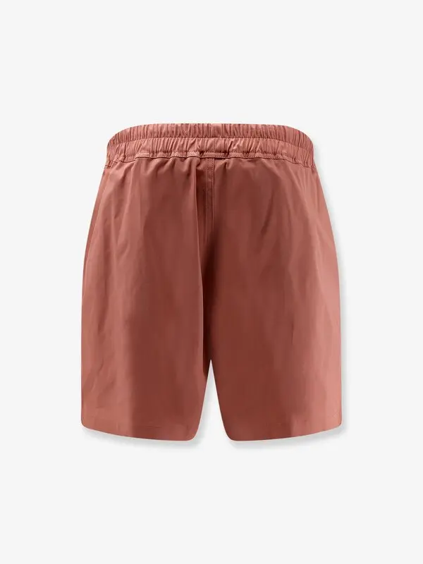 Rick Owens Bela Organic Cotton Shorts - Red