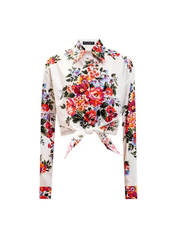 Dolce & Gabbana Printed Cotton Shirt