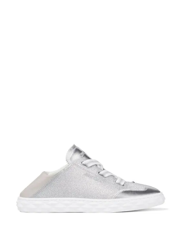 JIMMY CHOO Diamond Light Leather Sneakers - Multicolor