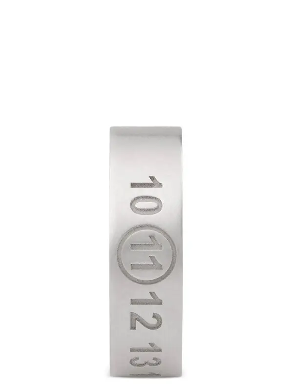 MAISON MARGIELA Number Reference Ring - Silver