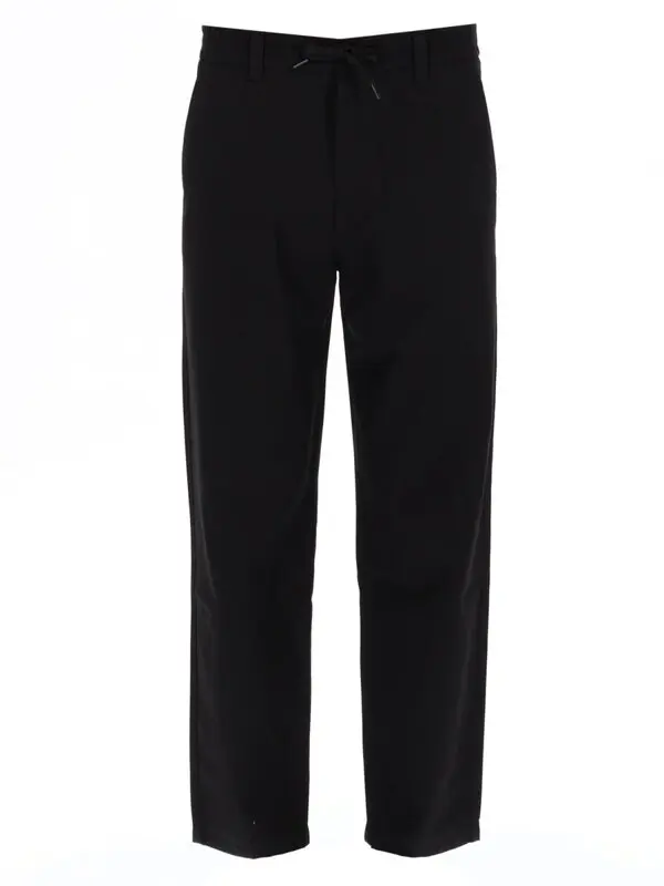 BOSS Chino Pants With Drawstring - Black