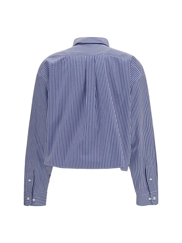 Miu Miu Striped Cotton Shirt