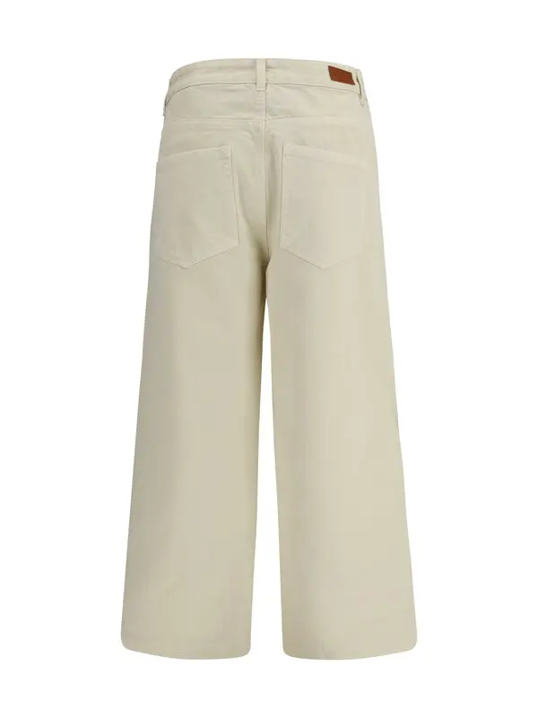 Moncler Cotton Canvas Trousers - Multicolor
