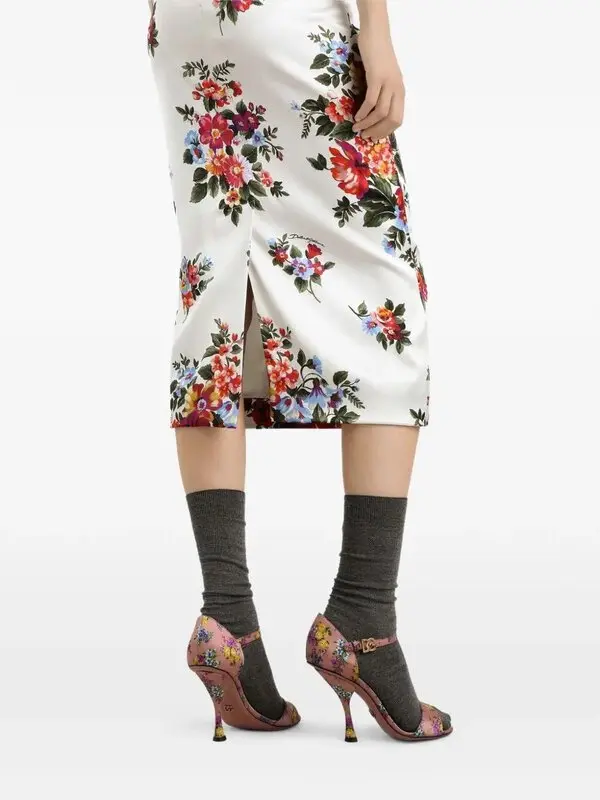 Dolce & Gabbana Printed Viscose Dress - Multicolor