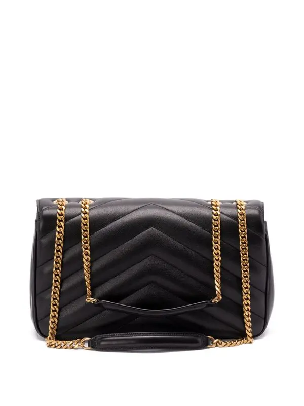 Saint Laurent Loulou Medium Leather Shoulder Bag - Multicolor