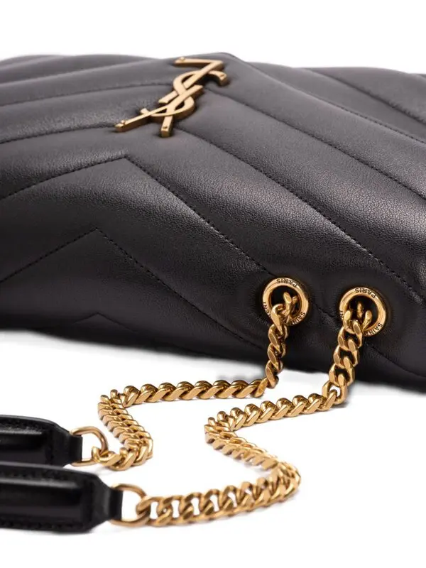 Saint Laurent Loulou Medium Leather Shoulder Bag - Multicolor