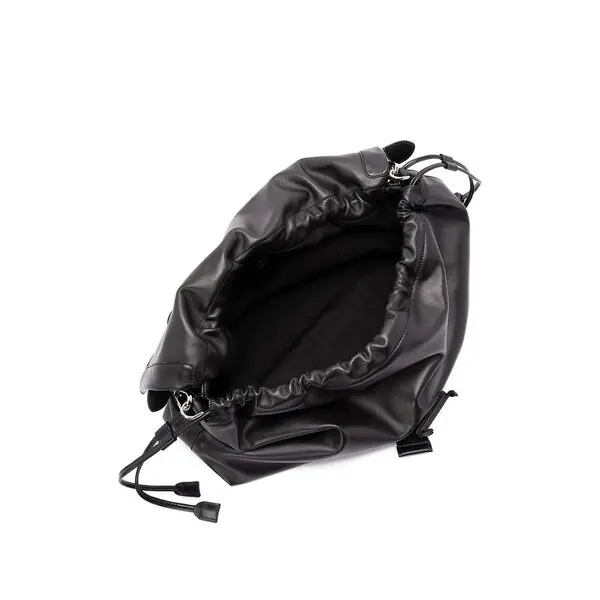 Fendi Calf Leather Shoulder Bag - Black