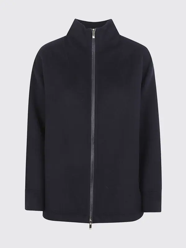 Max Mara Zip-up Jacket - Blue