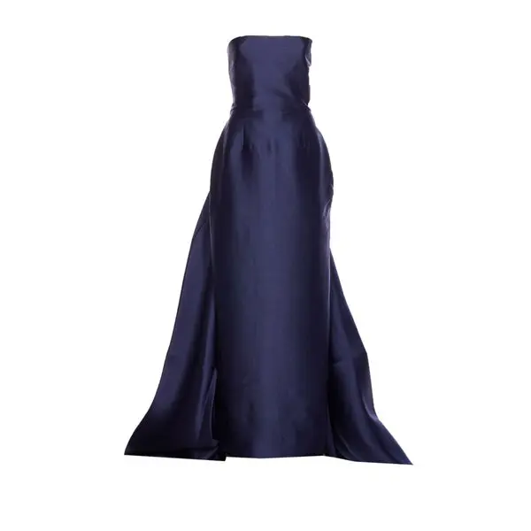 Solace London Imani Maxi Dress - Blue