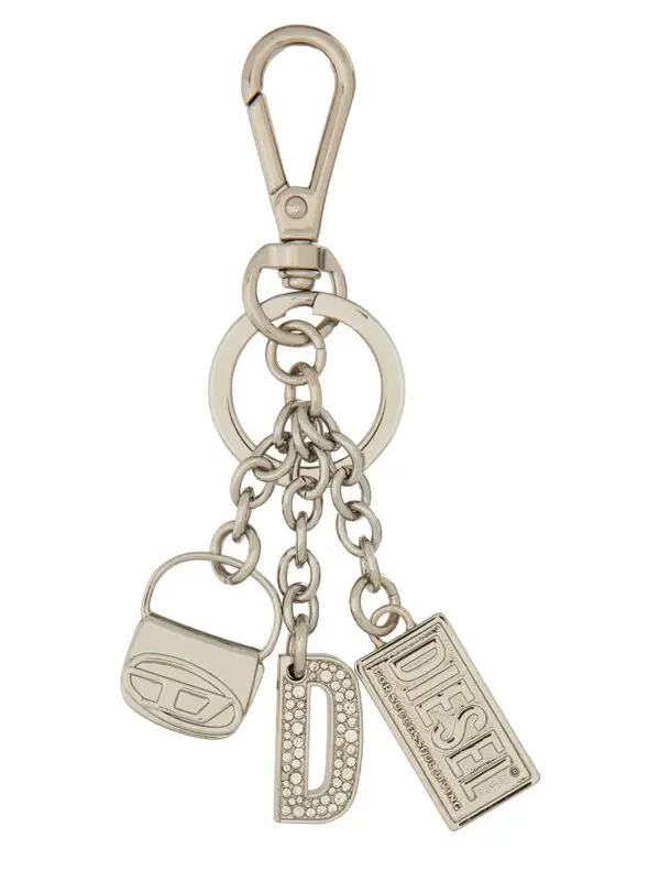 DIESEL® Portachiave Multicharm Keychain - Silver