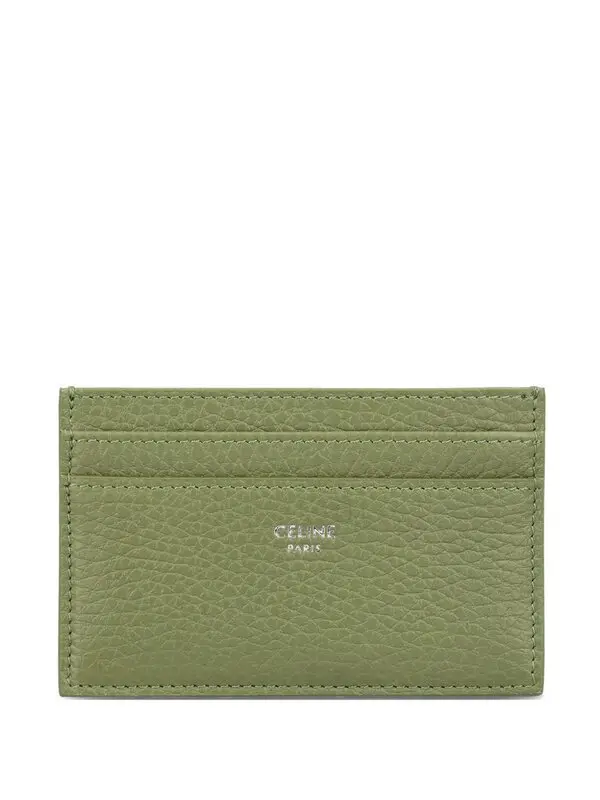 Celine Medium Leather Card Case - Multicolor