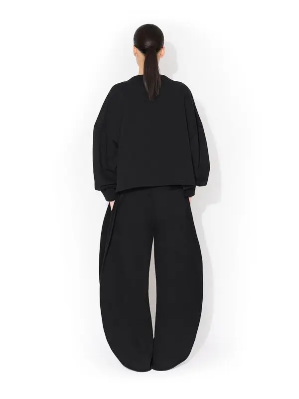 Alaïa Petal Fleece Joggers With Slit
