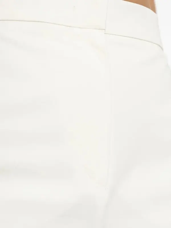 Max Mara Cotton Tailored Wide Leg Pants