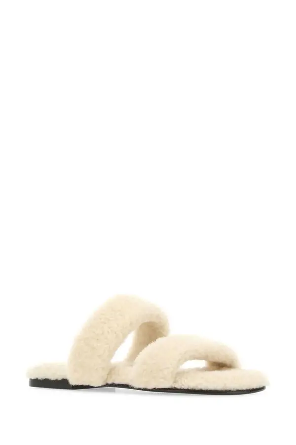 Saint Laurent Shearling Slippers