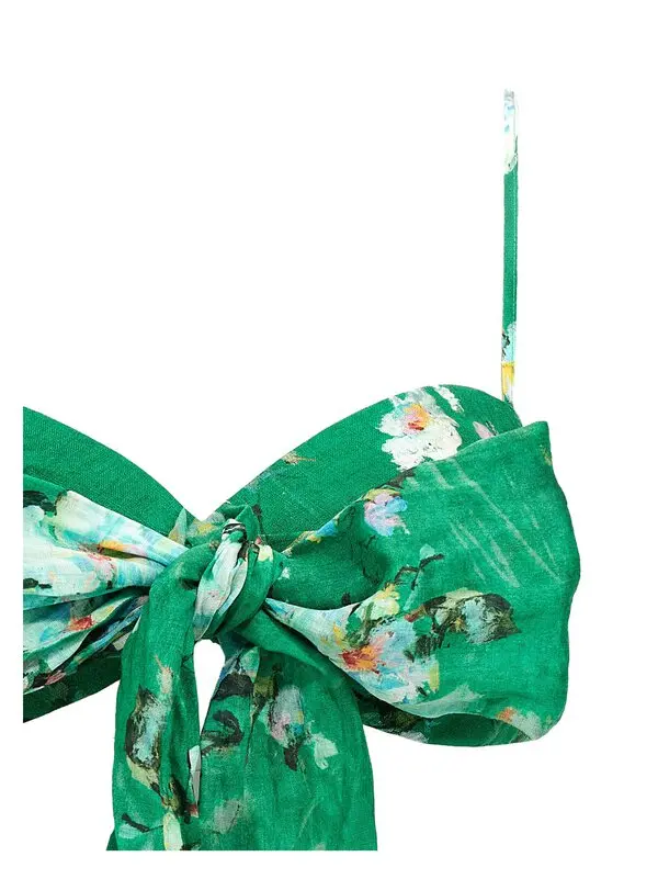 Zimmermann Bralette 'everley Draped Bow