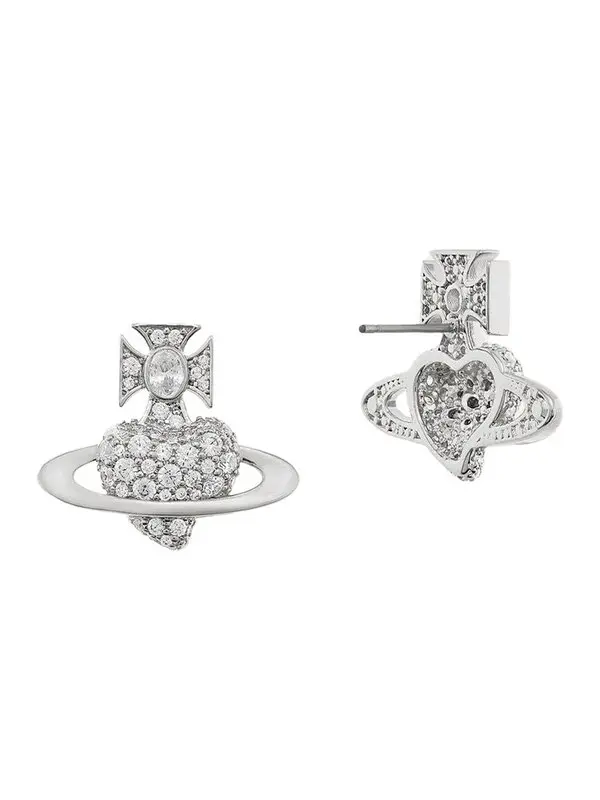 VIVIENNE WESTWOOD Crystal Embellished Orb Earrings