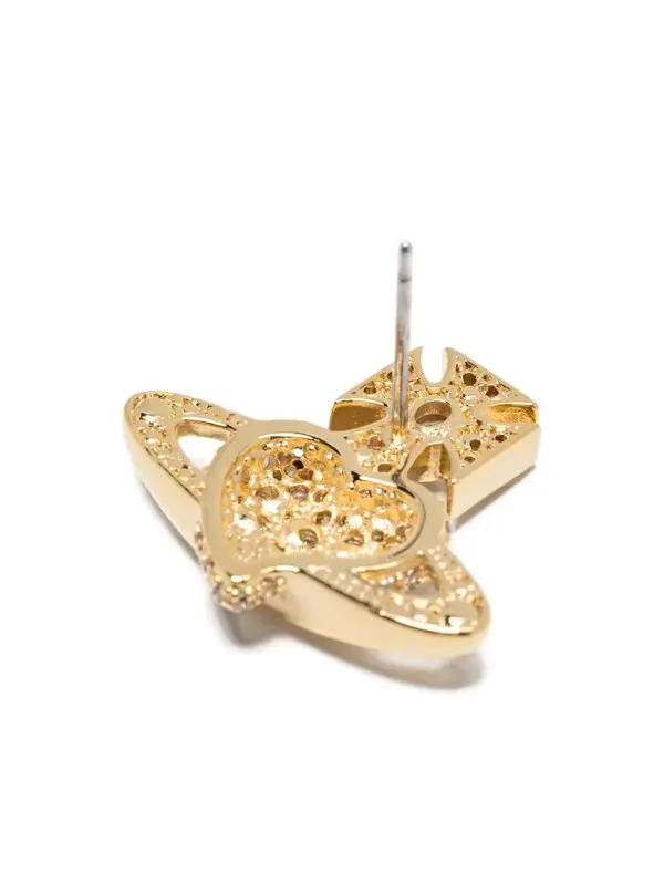 VIVIENNE WESTWOOD Crystal Embellished Orb Earrings