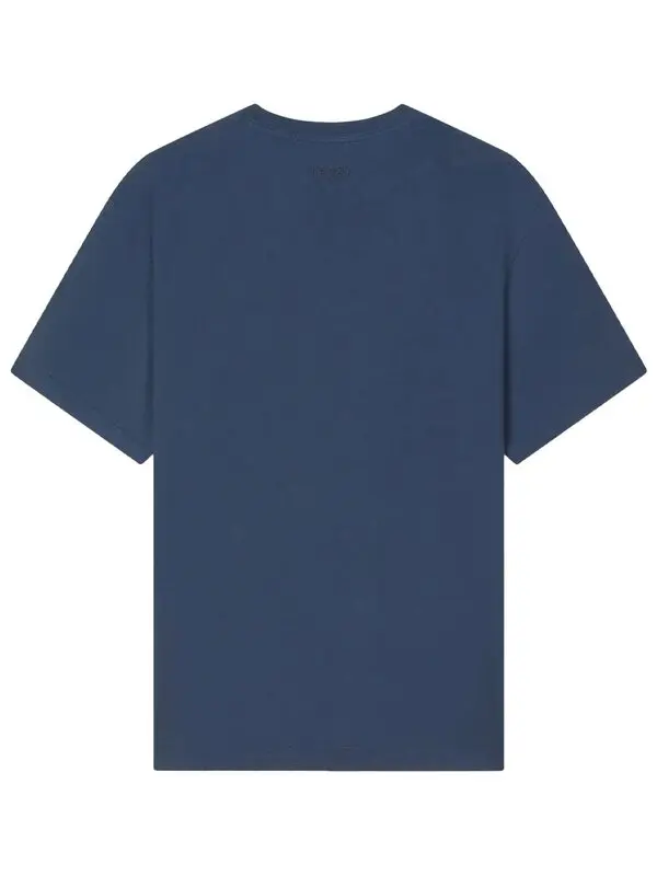 Kenzo Boke Flower` Embroidered Cotton T-shirt - Blue