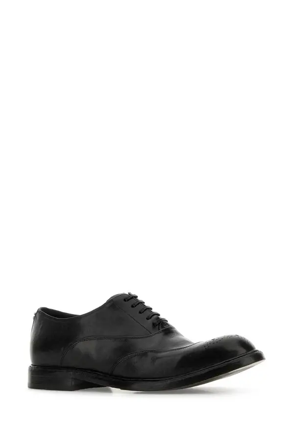 Dolce & Gabbana Lace-up Leather Shoes