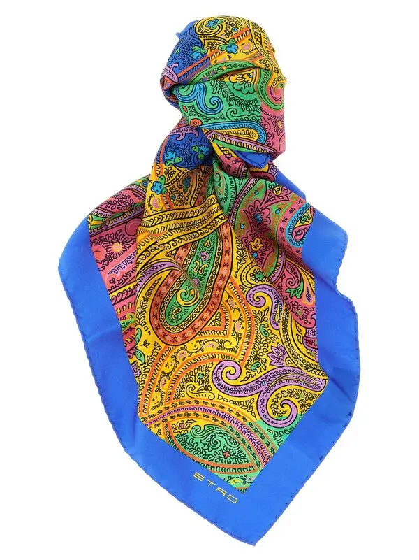 Etro Floral Paisley Scarf - Multicolor