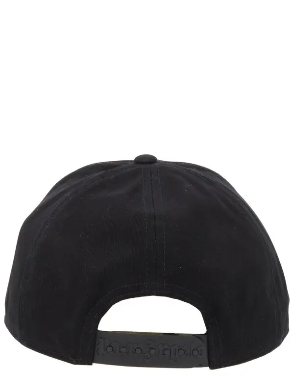 Palm Angels Overlogo Baseball Cap - Black