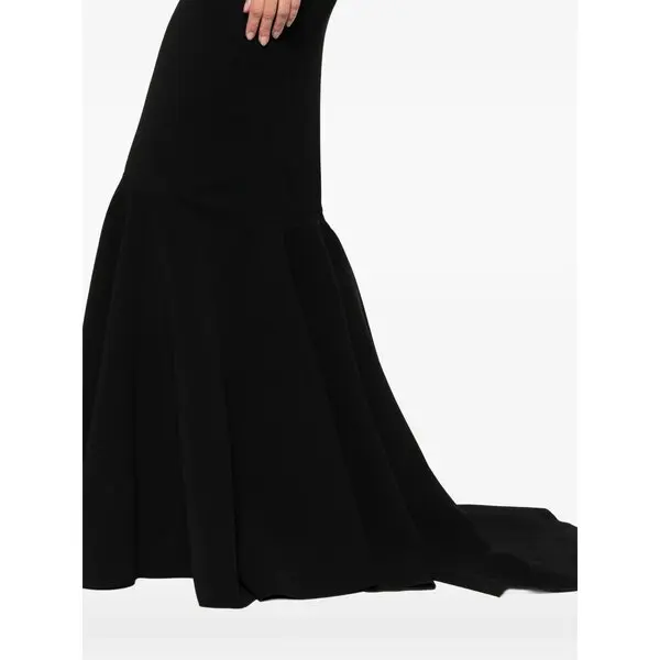 Solace London Halterneck Flared Hem Evening Dress