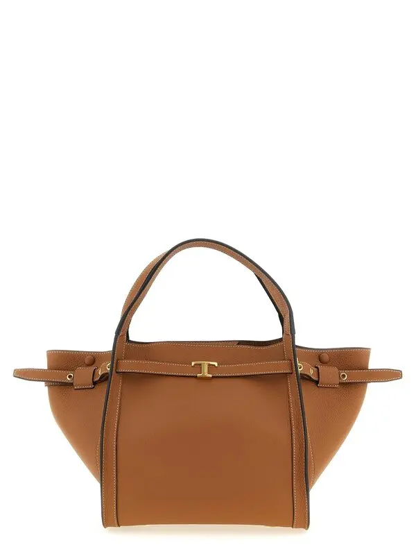 TOD'S Small Tim Shopping Bag - Brown