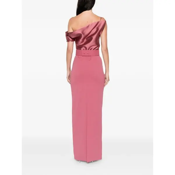Solace London One-shoulder Evening Dress
