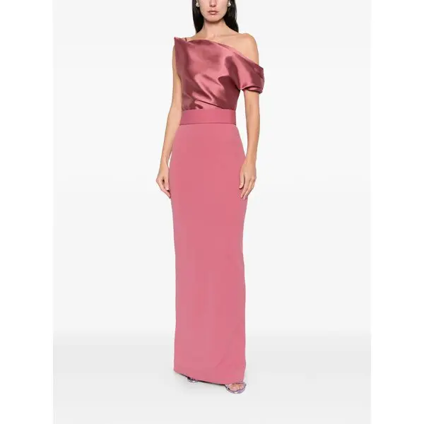 Solace London One-shoulder Evening Dress