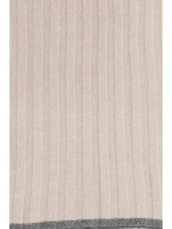 Brunello Cucinelli Cashmere Scarf - Cream
