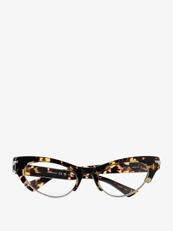 Bottega Veneta Angle Acetate Sunglasses - Multicolor
