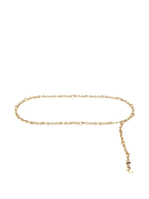 Saint Laurent Cassandre Chain Belt - Multicolor