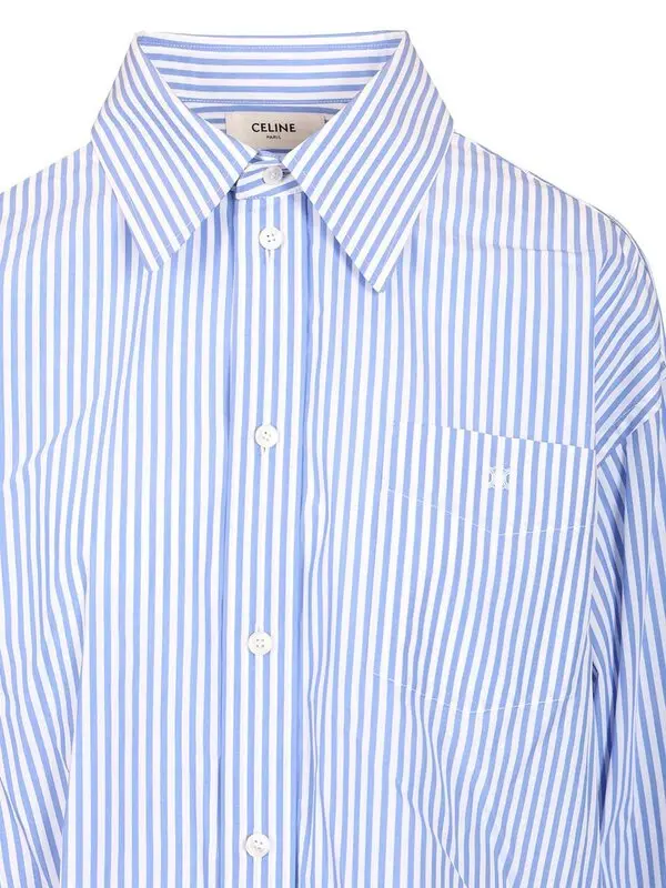 Celine Cropped Shirt