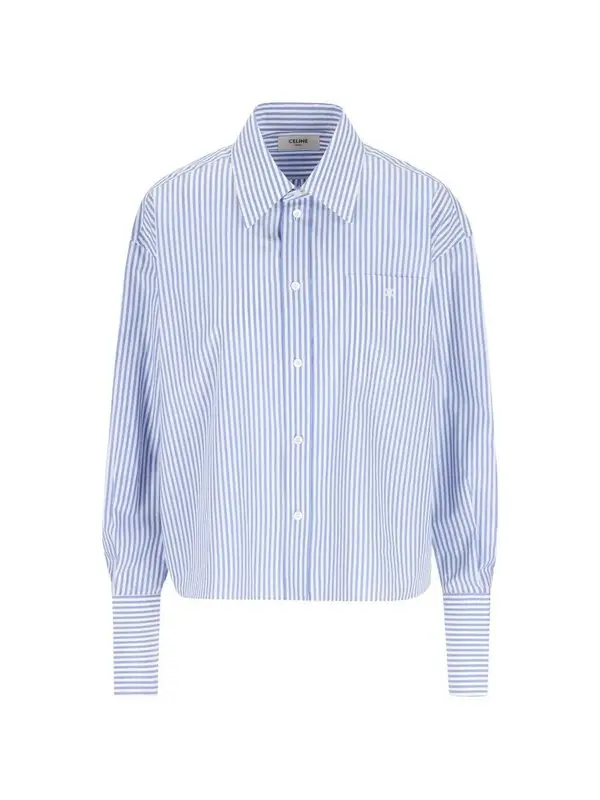 Celine Cropped Shirt