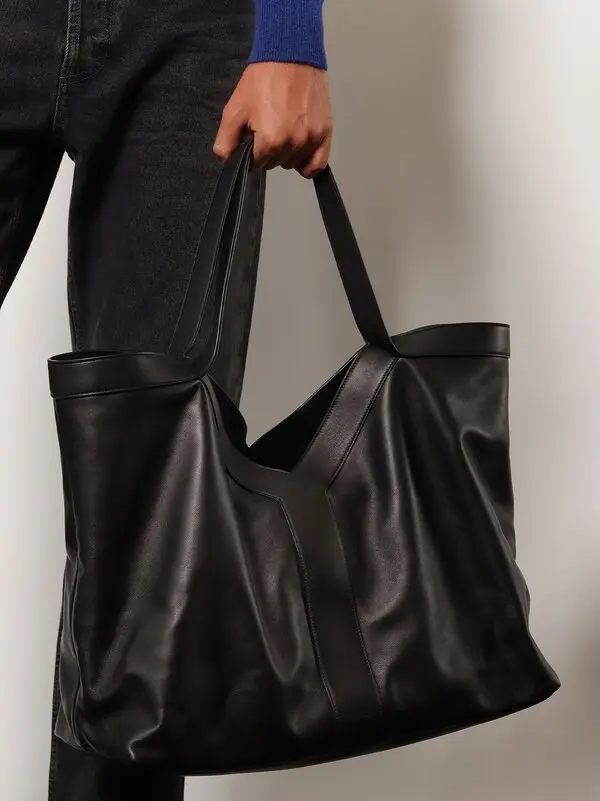 Saint Laurent Oversize Leather Tote Bag - Multicolor