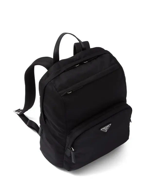 Prada Re-nylon And Saffiano Leather Backpack