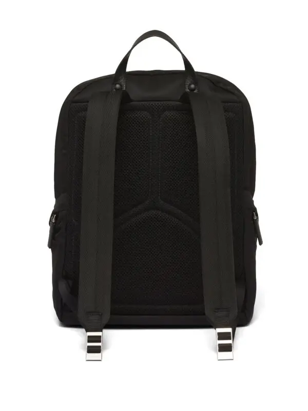 Prada Re-nylon And Saffiano Leather Backpack